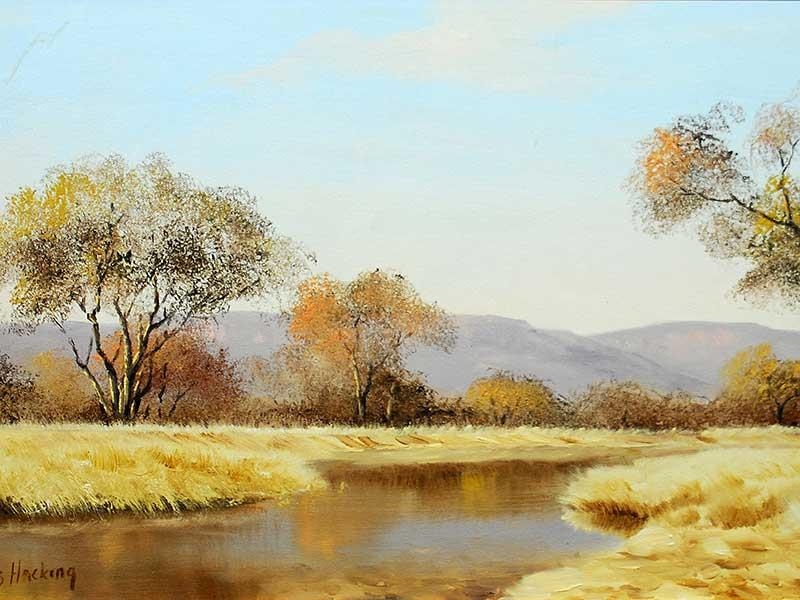 Thomas Hacking | River Landscape | MutualArt