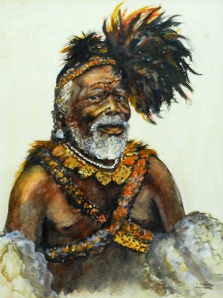 Simon Mnguni | Zulu Induna | MutualArt