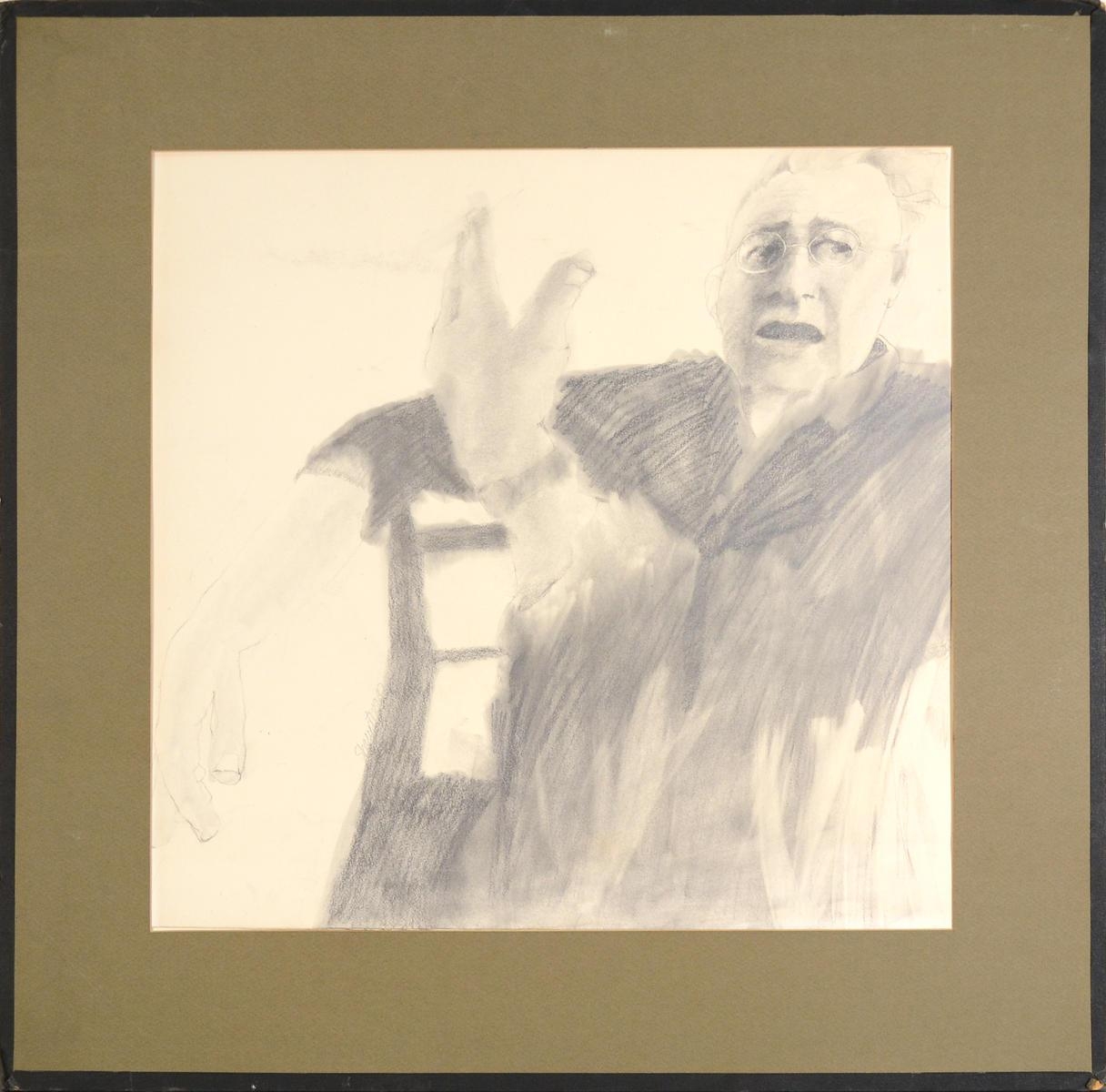 Alice Neel | Study for Portrait of Stuart Mott | MutualArt