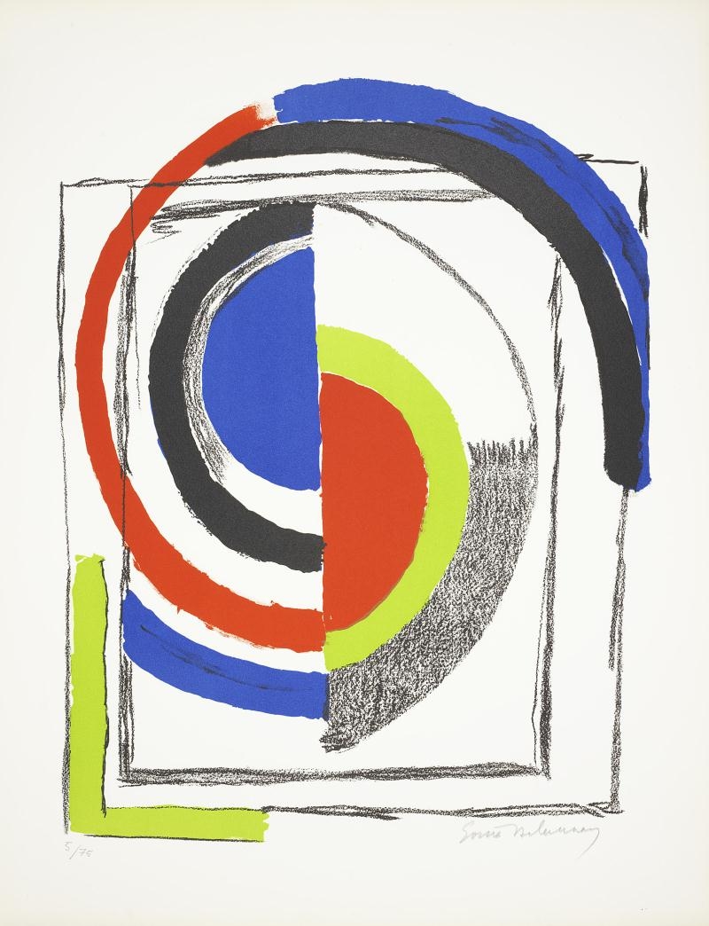 Sonia Delaunay | Composition With Circles | MutualArt