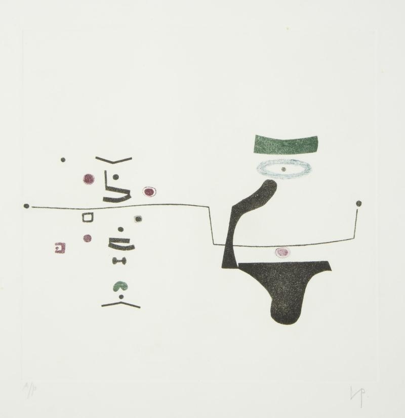 Victor Pasmore | 2 Works: The Plough and the Stars, 1974; Points of Contact -Linear Developments ...