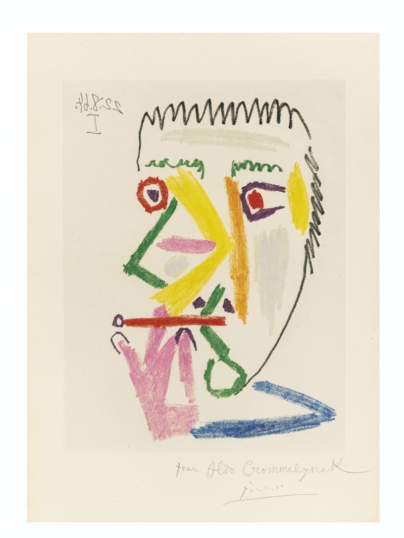 Pablo Picasso | FUMEUR À LA CIGARETTE ROUGE (1964) | MutualArt