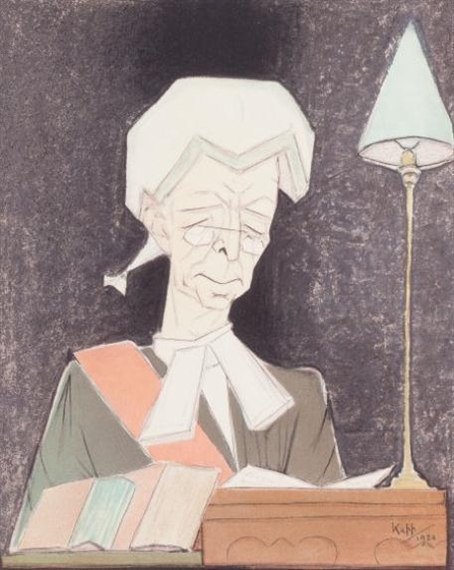 Edmond Xavier Kapp | The Honorable Mr. Justice Avory (1925) | MutualArt