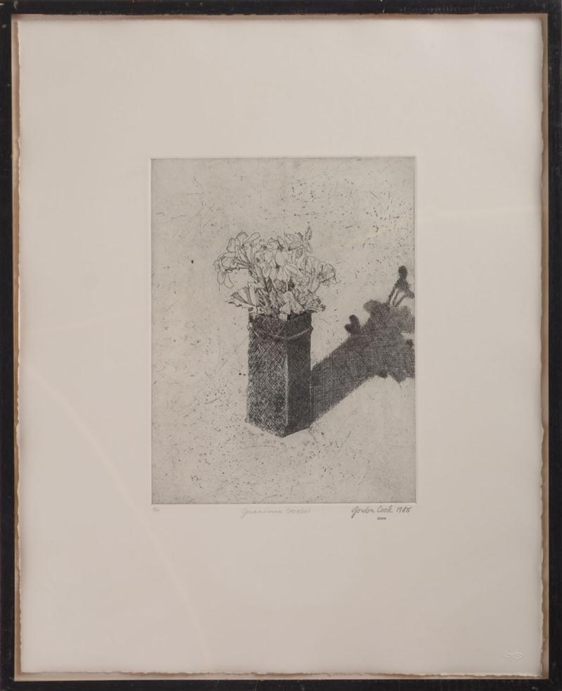 Gordon Cook | Geraniums | MutualArt