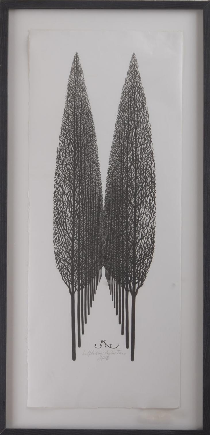 Jacques Hnizdovsky | Poplar Trees | MutualArt