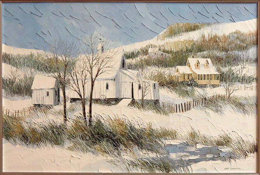 Albert Swayhoover | Winter scene | MutualArt