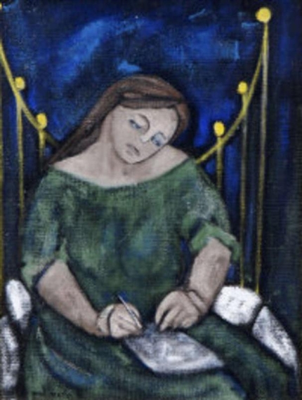 Anne Yeats | The Letter Writer | MutualArt