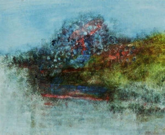 Geoff Rhind | Jenny's Landscape (1986 - 1987) | MutualArt