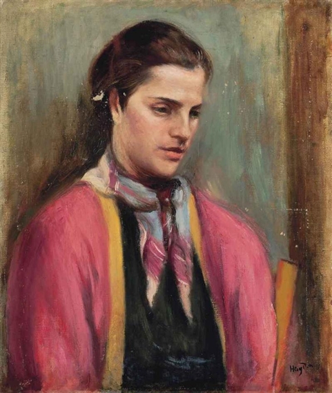 Henri Hayden | Portrait de femme | MutualArt
