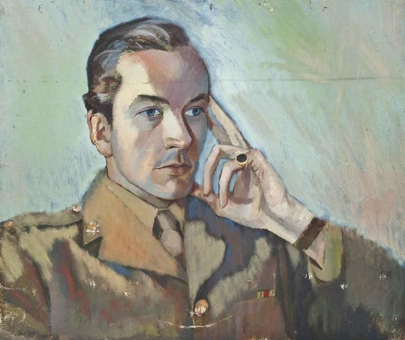 David Rolt | Portrait of Cecil Rolt (d.1945) (1944) | MutualArt