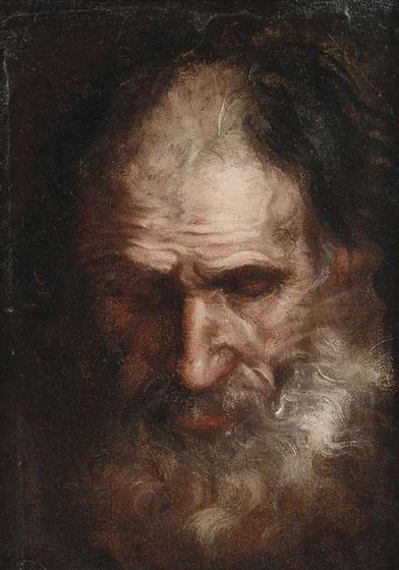 Italian School, 17th Century | Portrait of a prophet | MutualArt