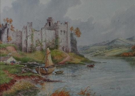 Sidney Watts | Sidney Watts - A Typical Scotch Cottage. | MutualArt