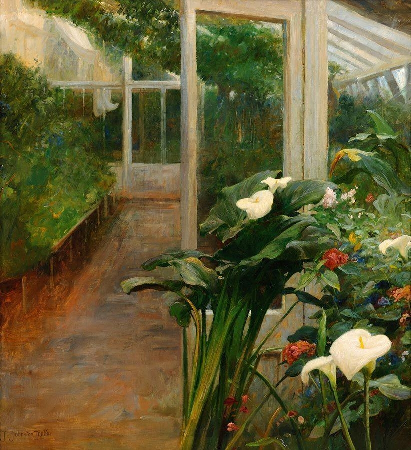 John Johnston Inglis | 'The Conservatory' | MutualArt