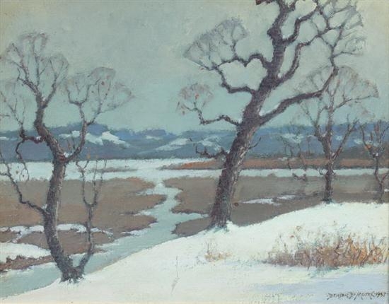 Benson Bond Moore | OVERLOOKING THE ANACOSTIA FROM THE NATIONAL ...