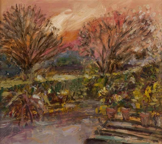 Robert Bottom | TREES IN THE GARDEN | MutualArt