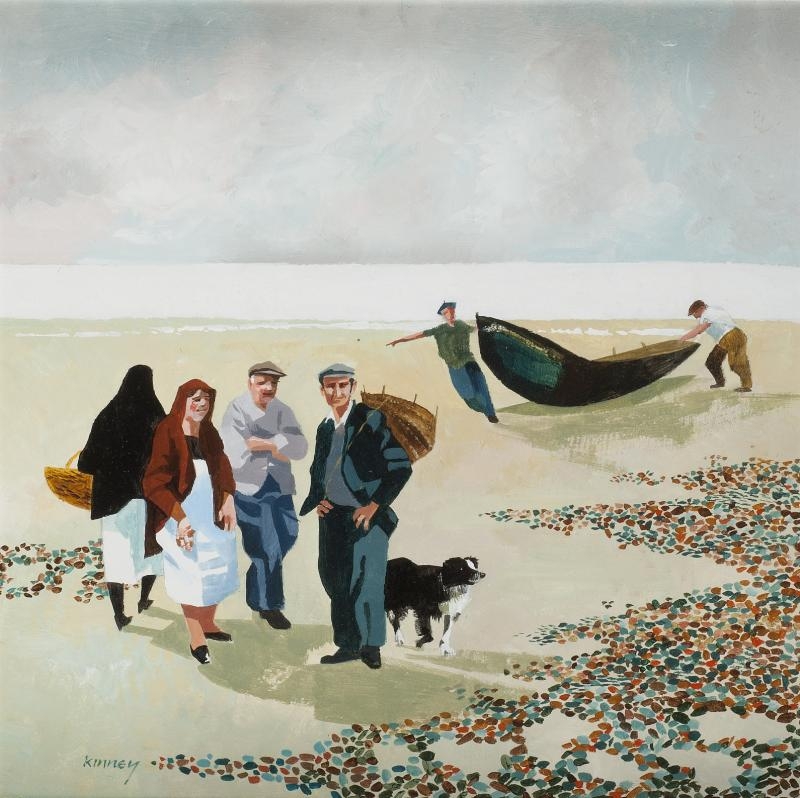 Desmond Kinney | ON THE BEACH DONEGAL | MutualArt