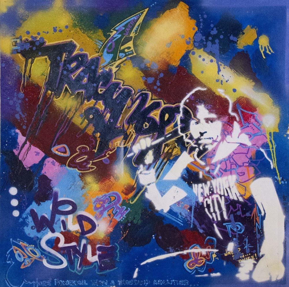 Tracy 168 | Self-portrait stencil (1998) | MutualArt