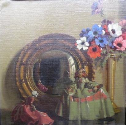 Harry Tittensor | Still life with convex mirror | MutualArt