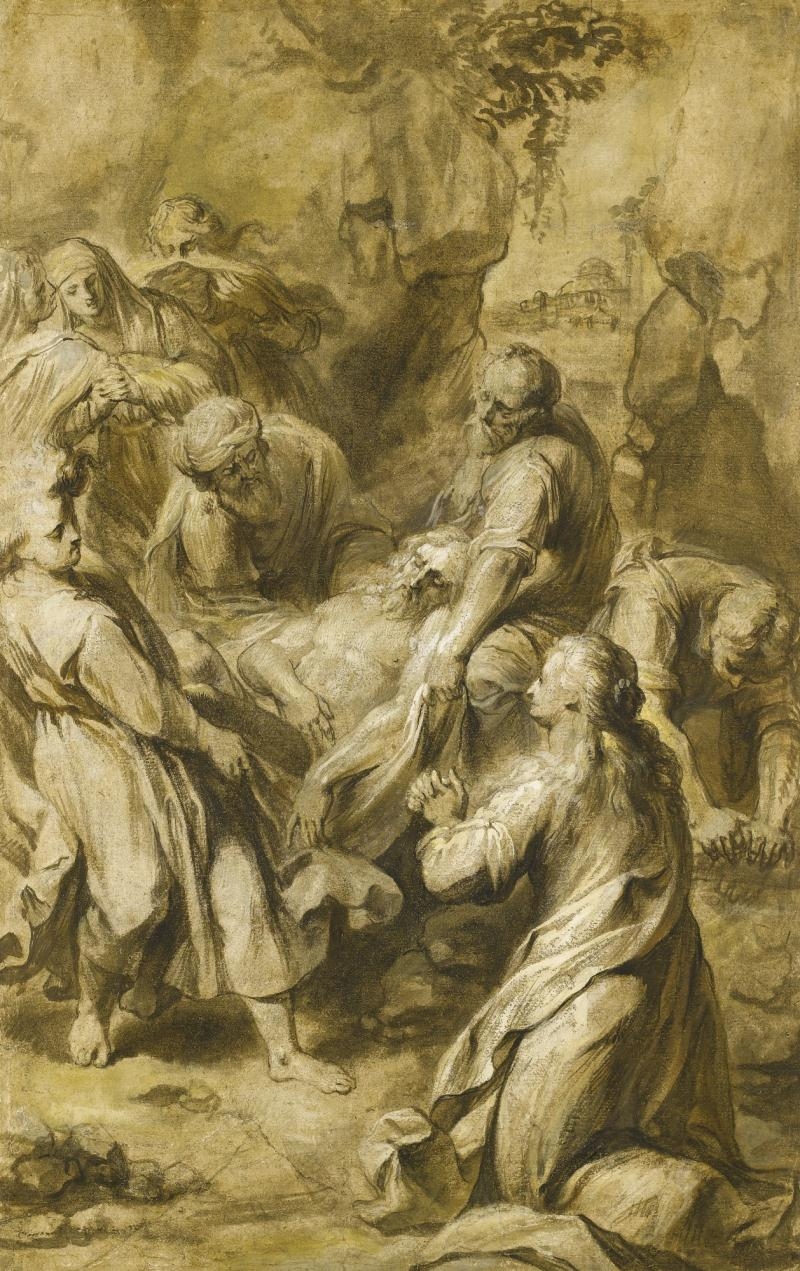 Flemish School 17th Century | THE ENTOMBMENT, AFTER BAROCCI | MutualArt