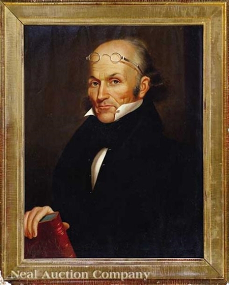 Joseph Henry Bush | Portrait of Rev. Miles D. Harper (Circa 1839 ...