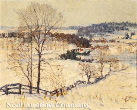 Ernest Bruce Nelson | A January Afternoon | MutualArt