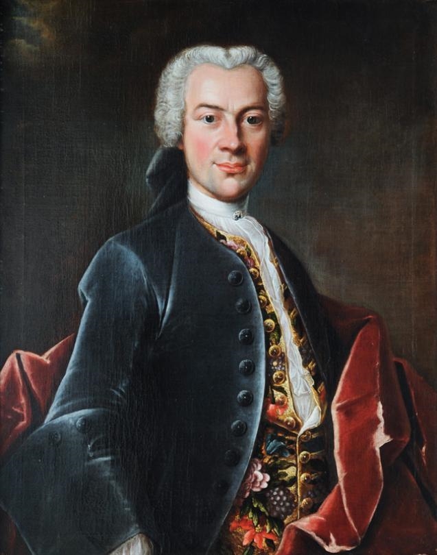 Louis de Silvestre | Portrait of Friedrich Philipp Lingke | MutualArt