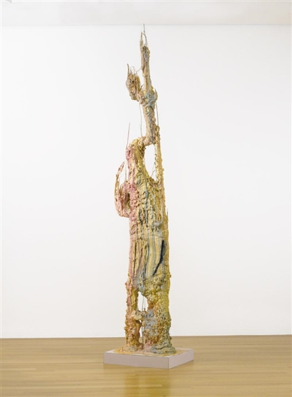 Sterling Ruby | MONUMENT STALAGMITE/PINK (2005) | MutualArt