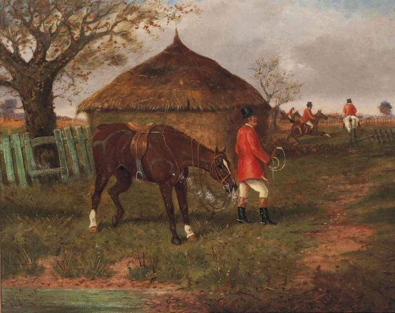 William Albert Clark | A break from the chase (1901) | MutualArt