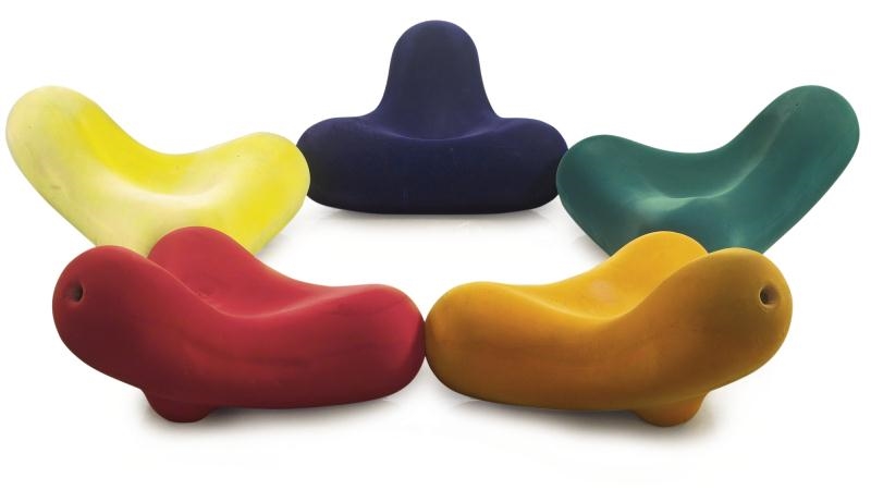 Marc Newson | SET OF FIVE BUCKY CHAIRS (1995) | MutualArt