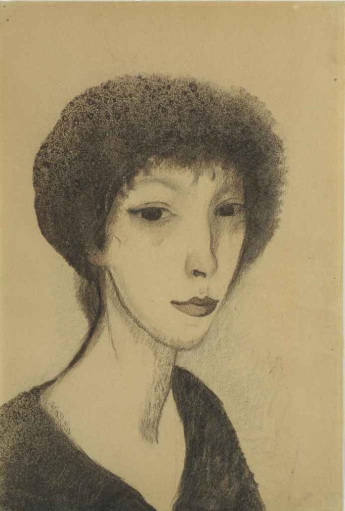 Marie Laurencin | Portrait d’Alice Derain (1908) | MutualArt