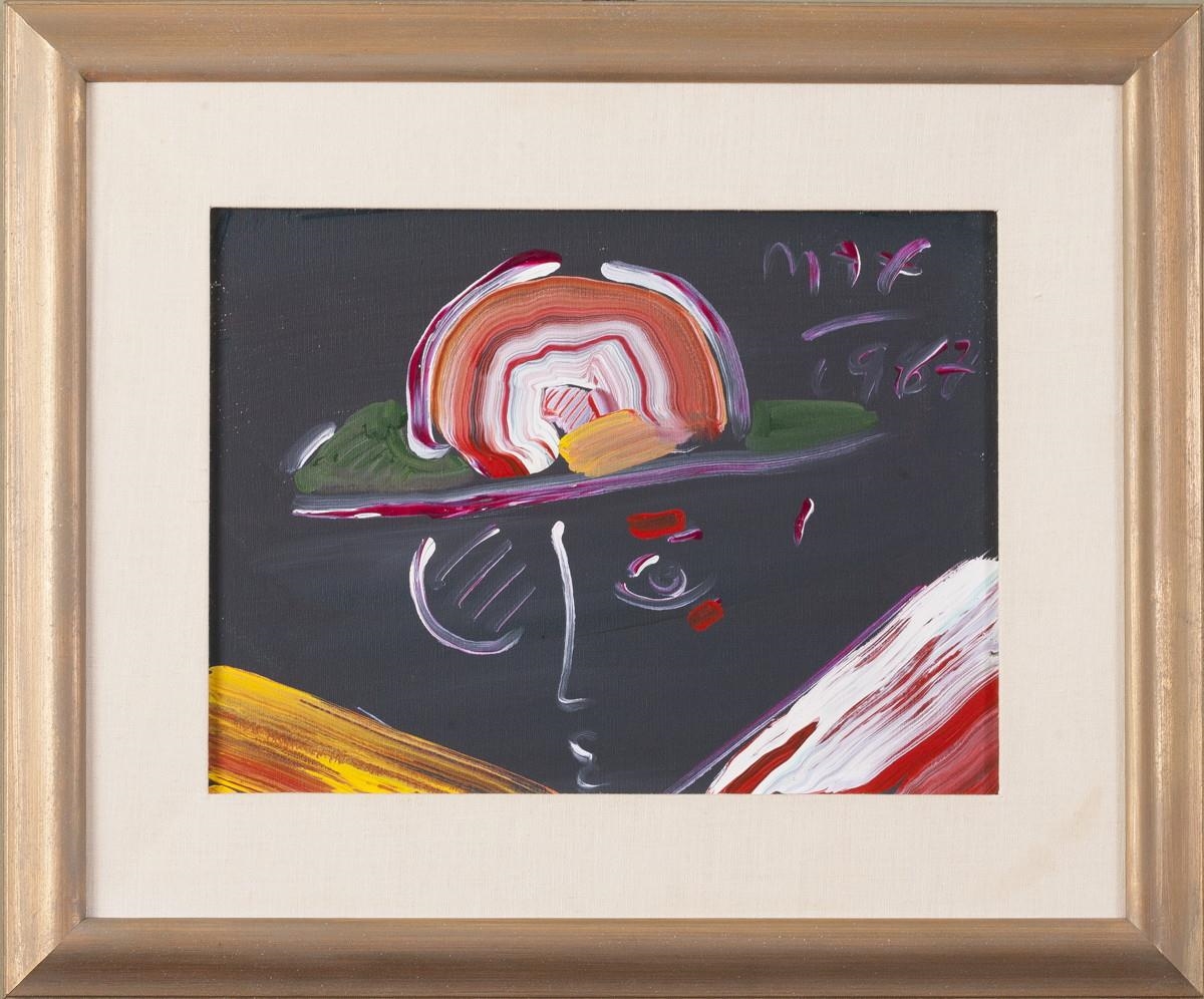 Peter Max | Zero Lady II (1985) | MutualArt