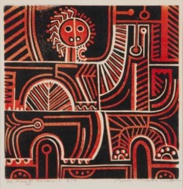 Paratene Matchitt | Te Kooti Series 3 (1967) | MutualArt