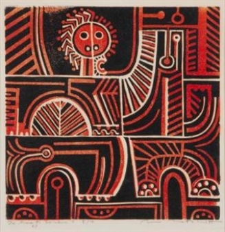 Paratene Matchitt | Te Kooti Series 3 (1967) | MutualArt