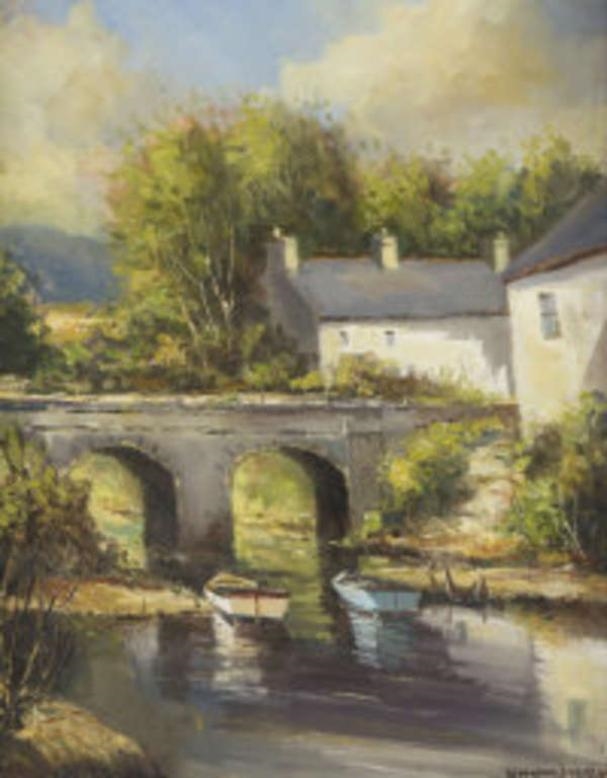 Norman J. McCaig | Cushendun Bridge | MutualArt