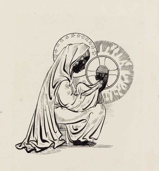 Allan Rohan Crite | Our Lady of Humility (1947) | MutualArt