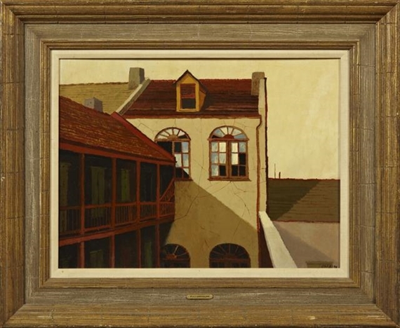 Rolland Golden | French Quarter Rooftops (20th Century) | MutualArt