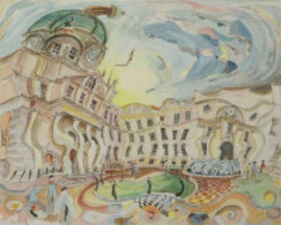 Ross Eccles | Government Buildings (1992) | MutualArt