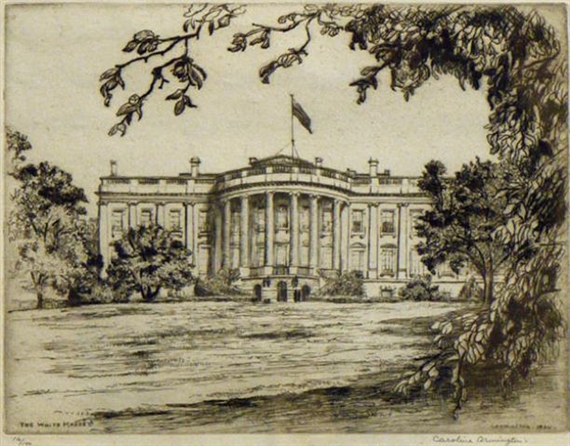 Caroline Helena Armington | The White House (1924) | MutualArt
