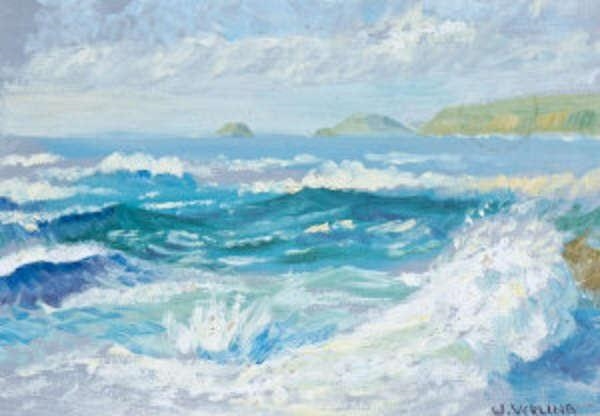 Walter Verling | Kerry Coastline (1972) | MutualArt