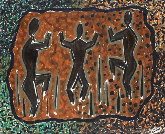 Walter Whall Battiss | 'Figural Composition' | MutualArt