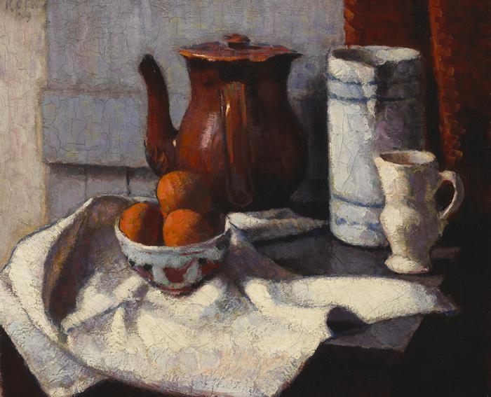 Roderic O'Conor | Nature morte aux pommes (Circa 1893) | MutualArt