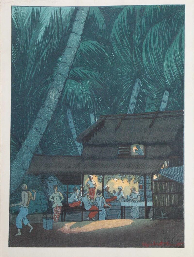 Elizabeth Keith | Leaning pagoda at Soochow, China | MutualArt