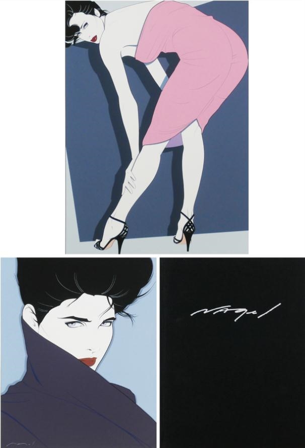 Patrick Nagel | MALKE SAGE GRAPHIC ART (D.16); WASSERMAN SILKSCREEN (D.15); LORRAINE (D.17); ART ...