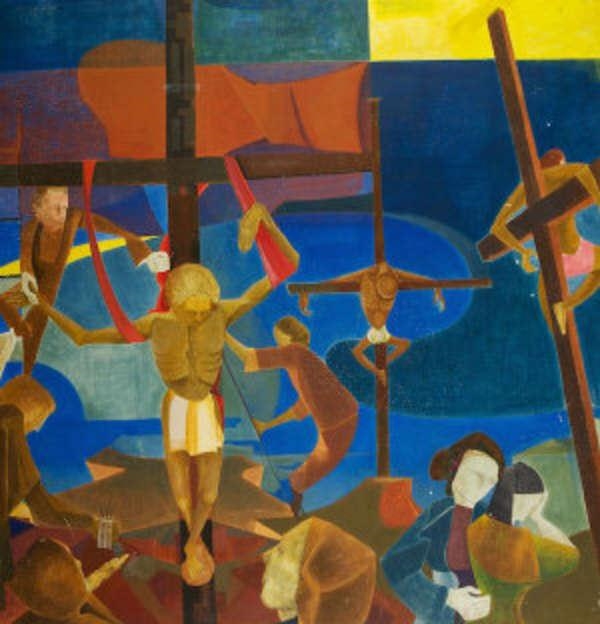 Ray Carroll | Crucifixion (1959) | MutualArt