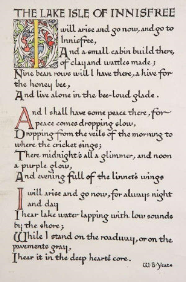 Cuala Press | The Lake Isle of Inisfree | MutualArt