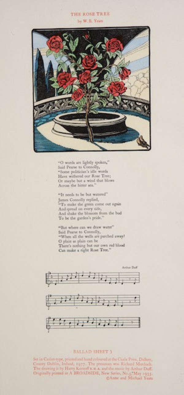 Cuala Press | 2 Works: The Poekawn; and Evening | MutualArt