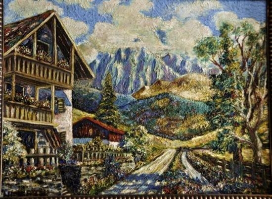 Albert Nemethy | Alpine landscape | MutualArt