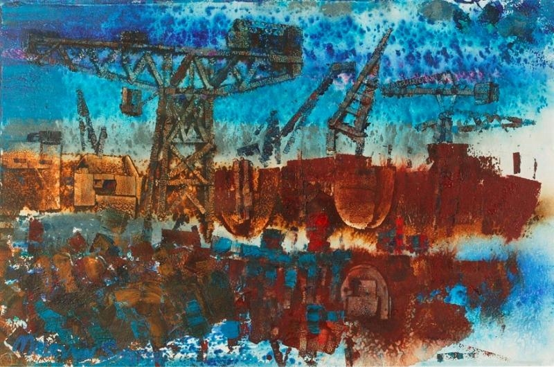 Mervyn Smith | 'Whyalla Shipyards' | MutualArt