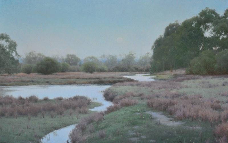 Michael Challen | 'Late Evening by Upper Swan,' 1986 (1986) | MutualArt