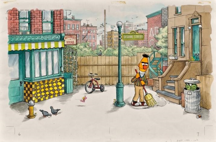 Joe Mathieu | 1 Broom Sweeping, Swooshing | MutualArt